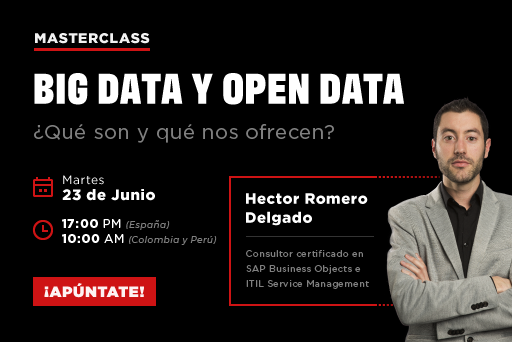 Masterclass: Big Data y Open Data ¿Qué son y qué nos ofrecen? | Blog IEP